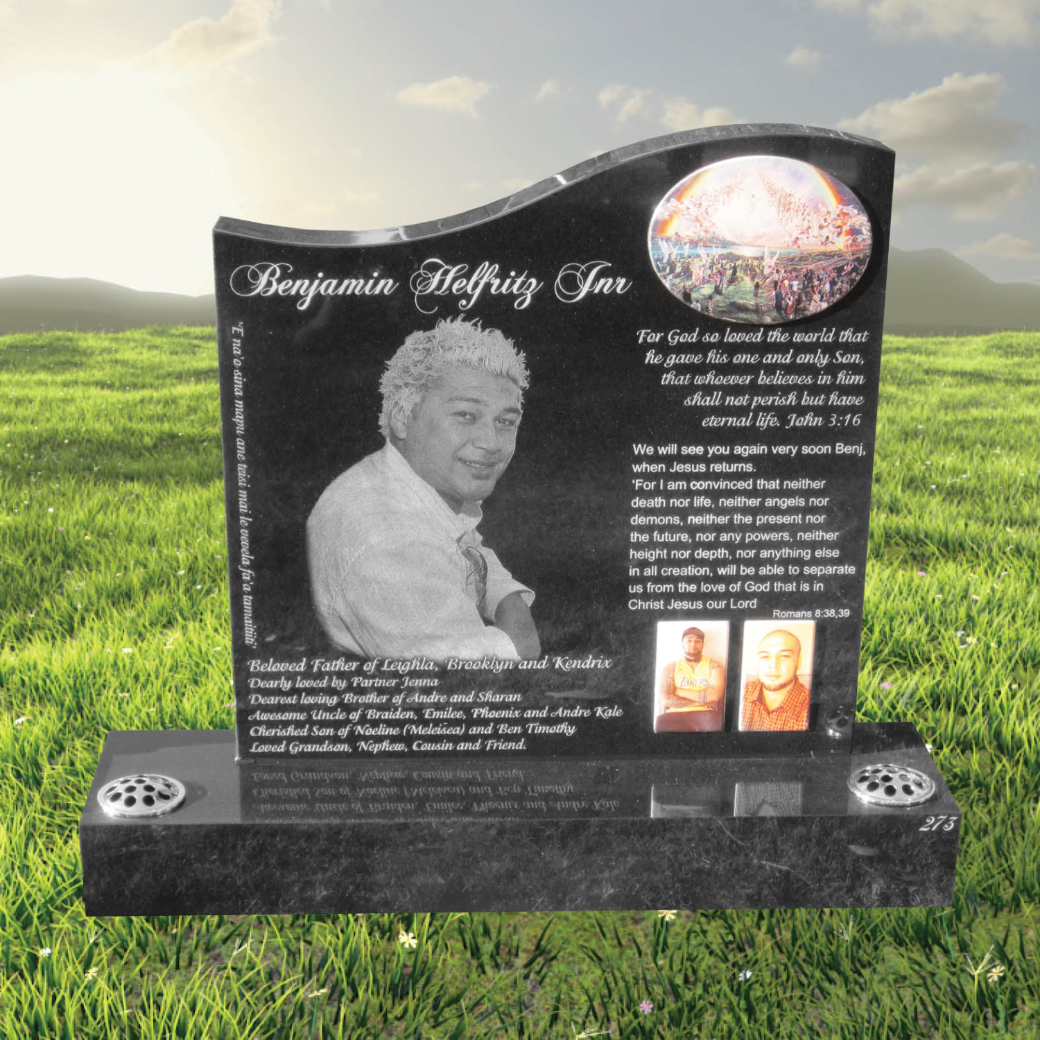 Products – Headstones and Plaques Papua New Guinea